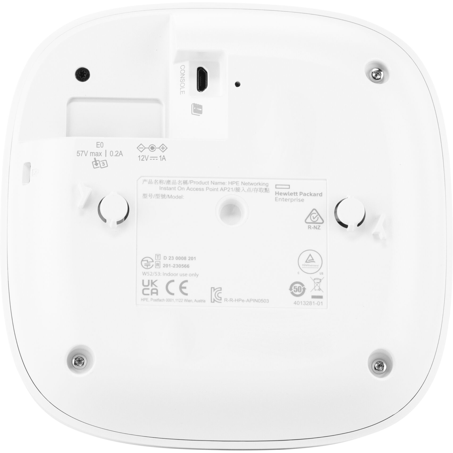 HPE Networking Instant On AP21 RW Dual Radio 2x2 Wi-Fi 6 | 205307